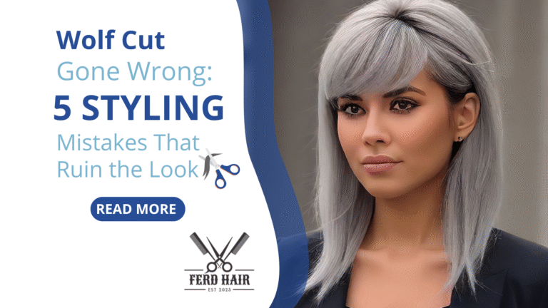 Wolf Cut Gone Wrong: 5 Styling Mistakes That Ruin the Look - Ferd Hair